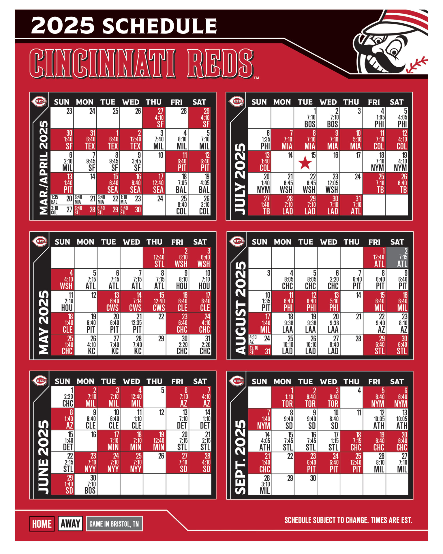 Stay Updated: Cincinnati Reds Schedule 2026 Revealed!