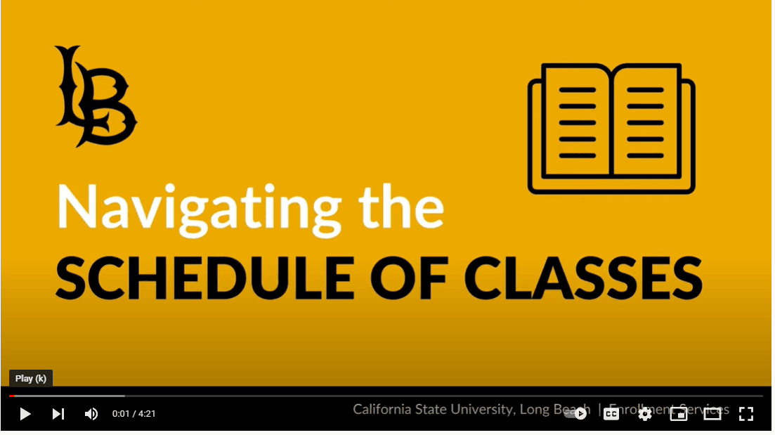 csulb spring 2026 class schedule