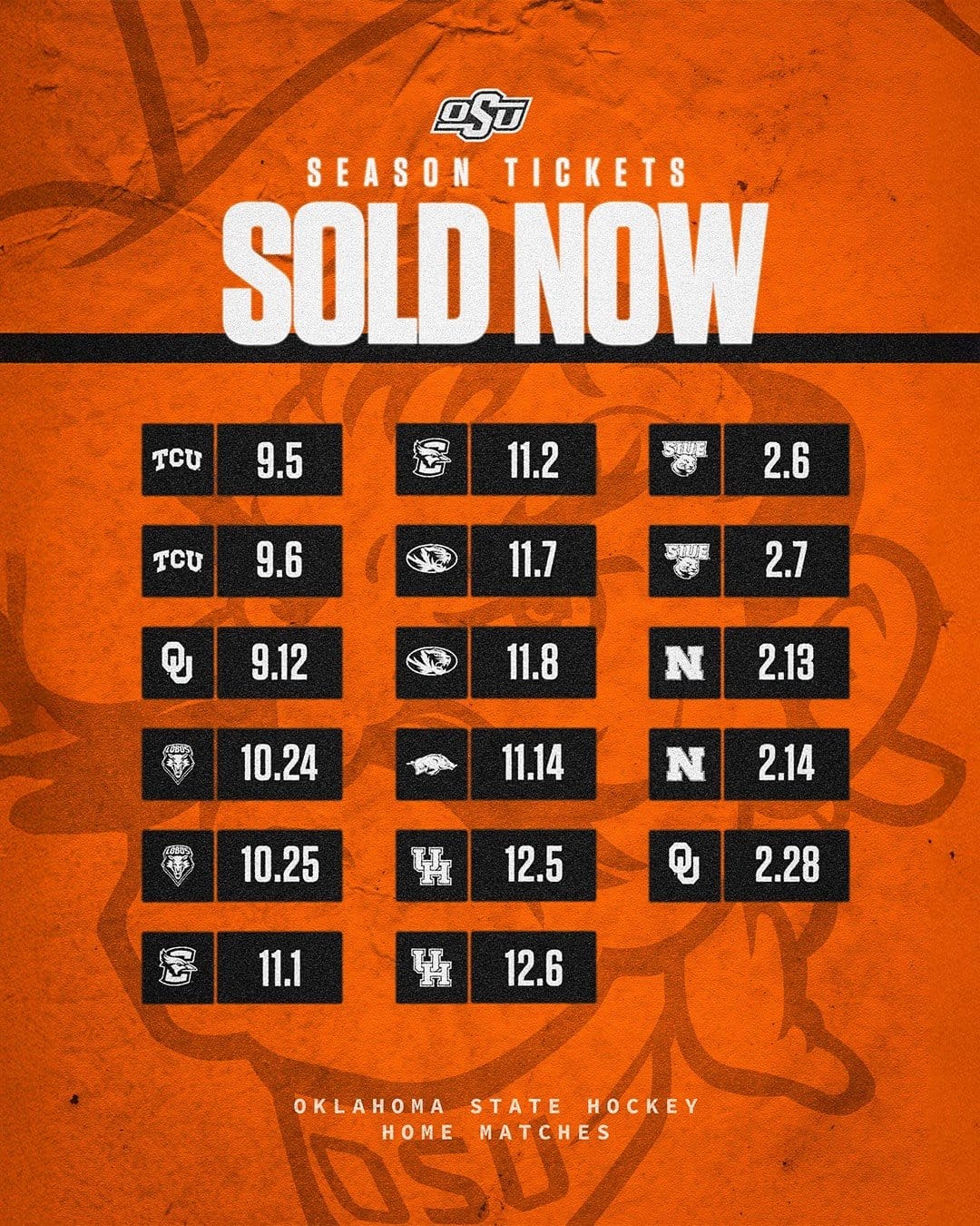 osu 2026 schedule