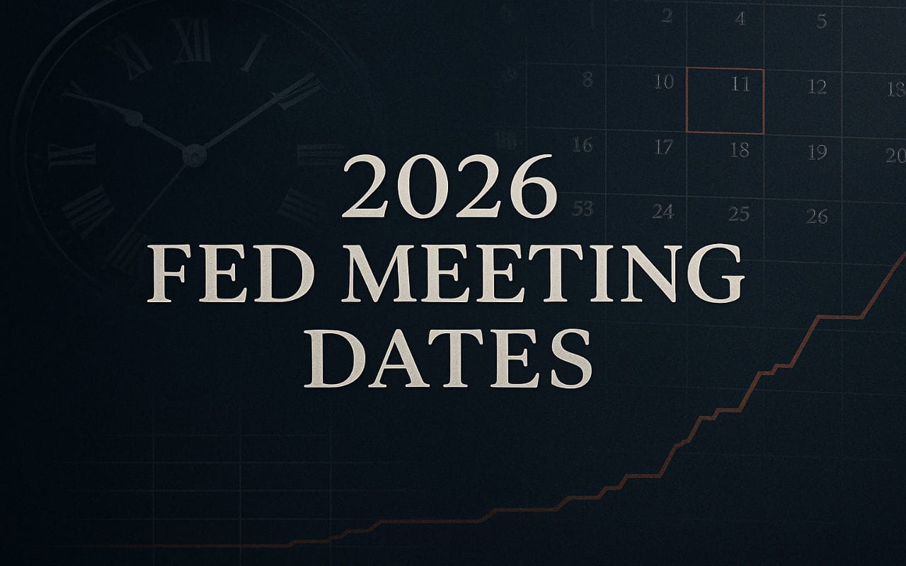 2026 Fed Meeting Schedule