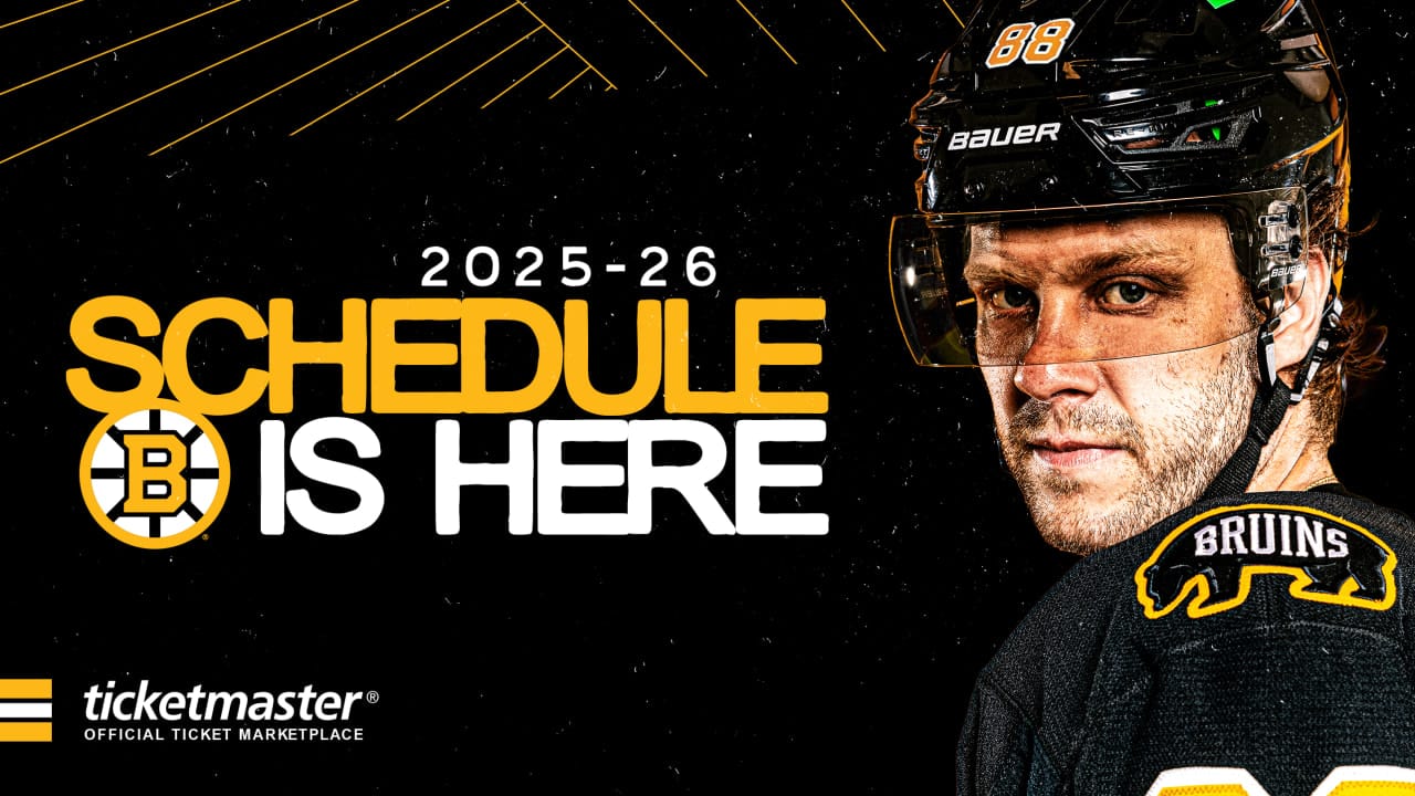 boston bruins schedule 2026
