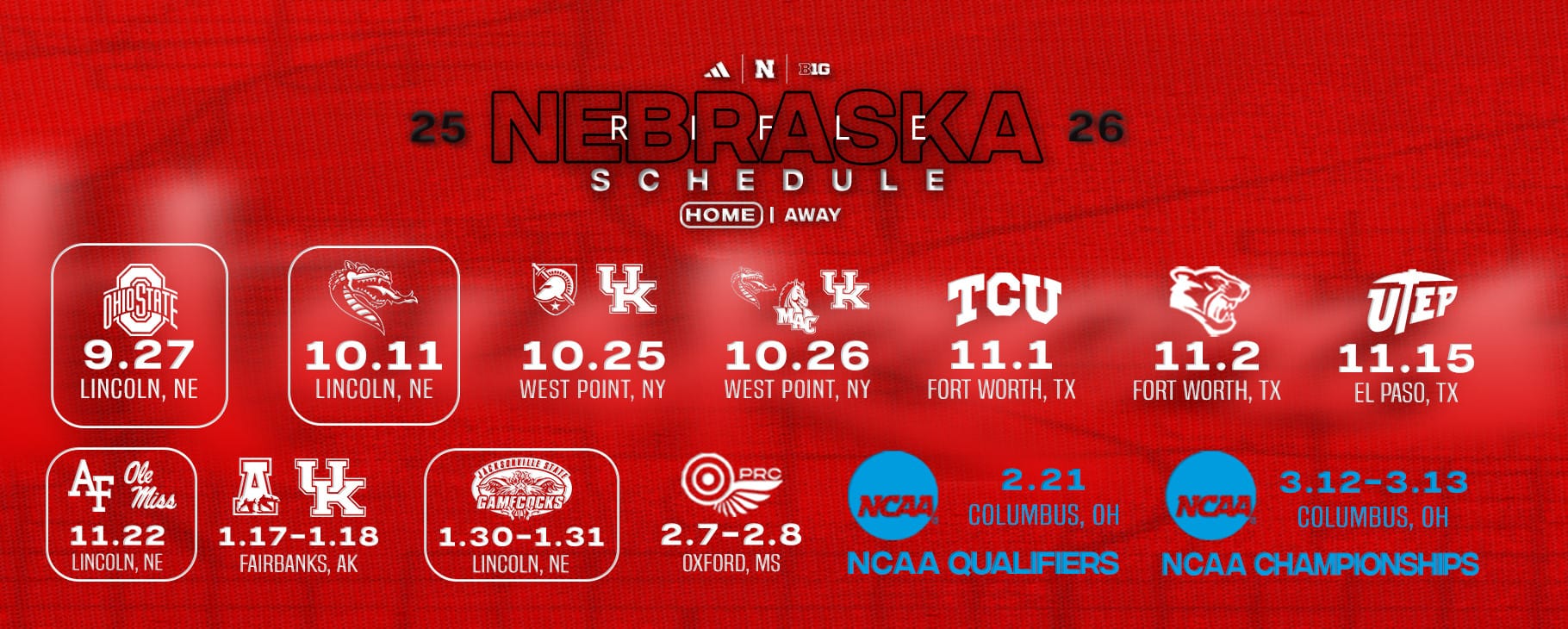 huskers 2026 football schedule