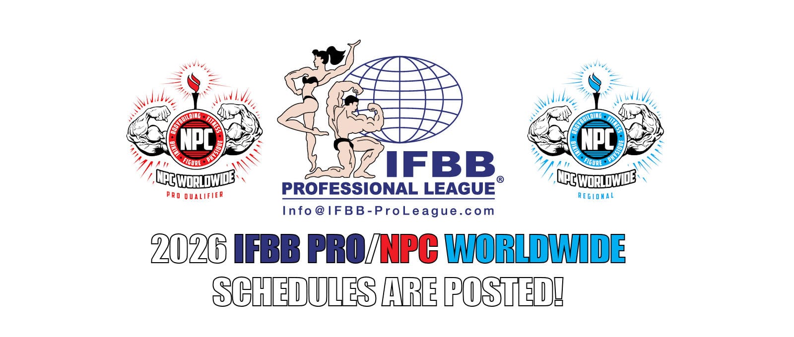 ifbb pro schedule 2026