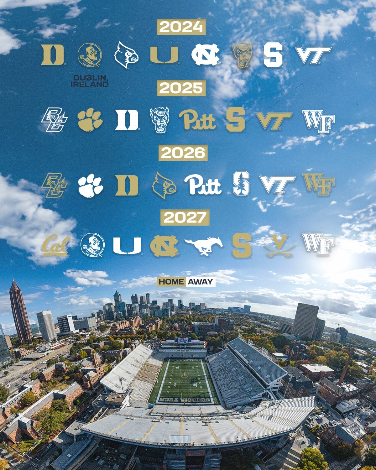 2026 georgia tech football schedule