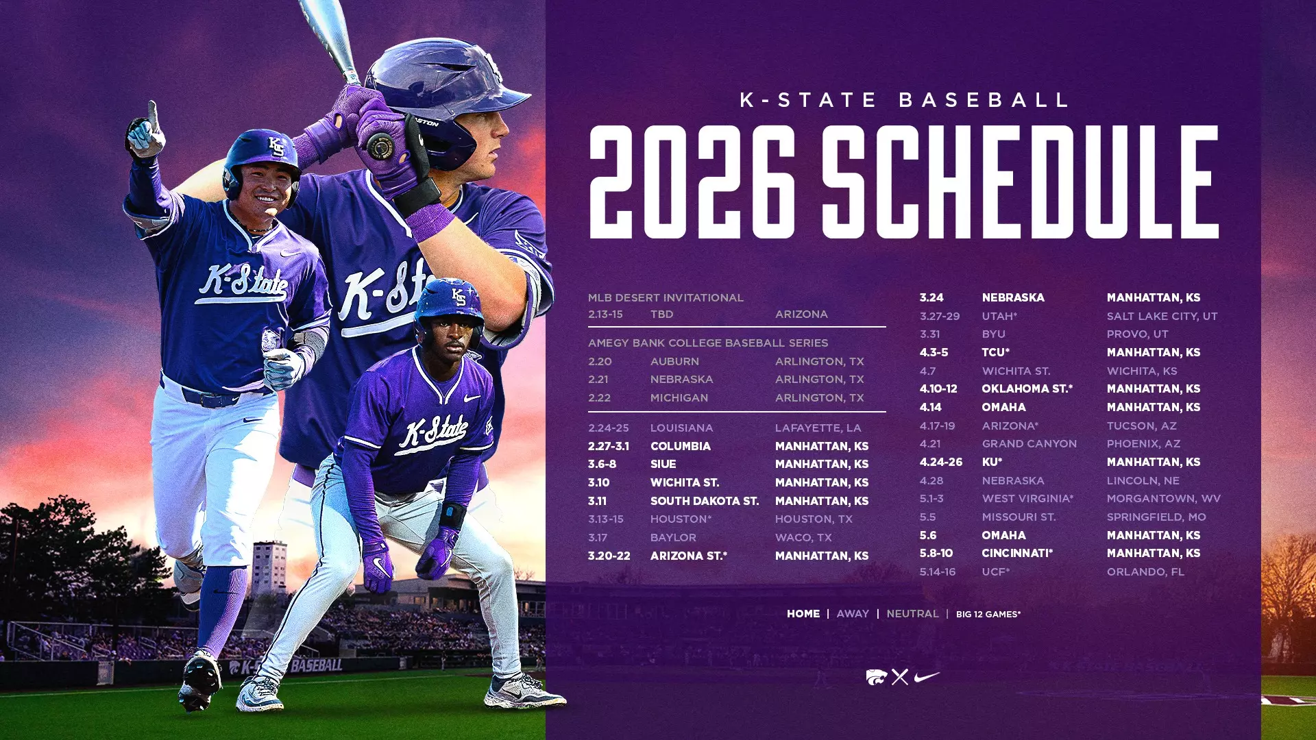 ku baseball schedule 2026