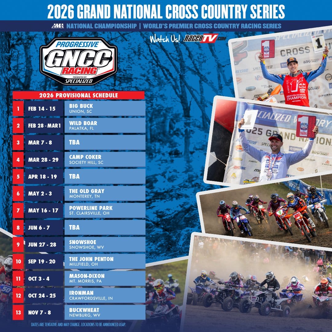 gncc schedule 2026