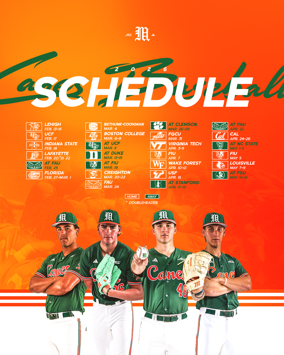 miami hurricanes schedule 2026