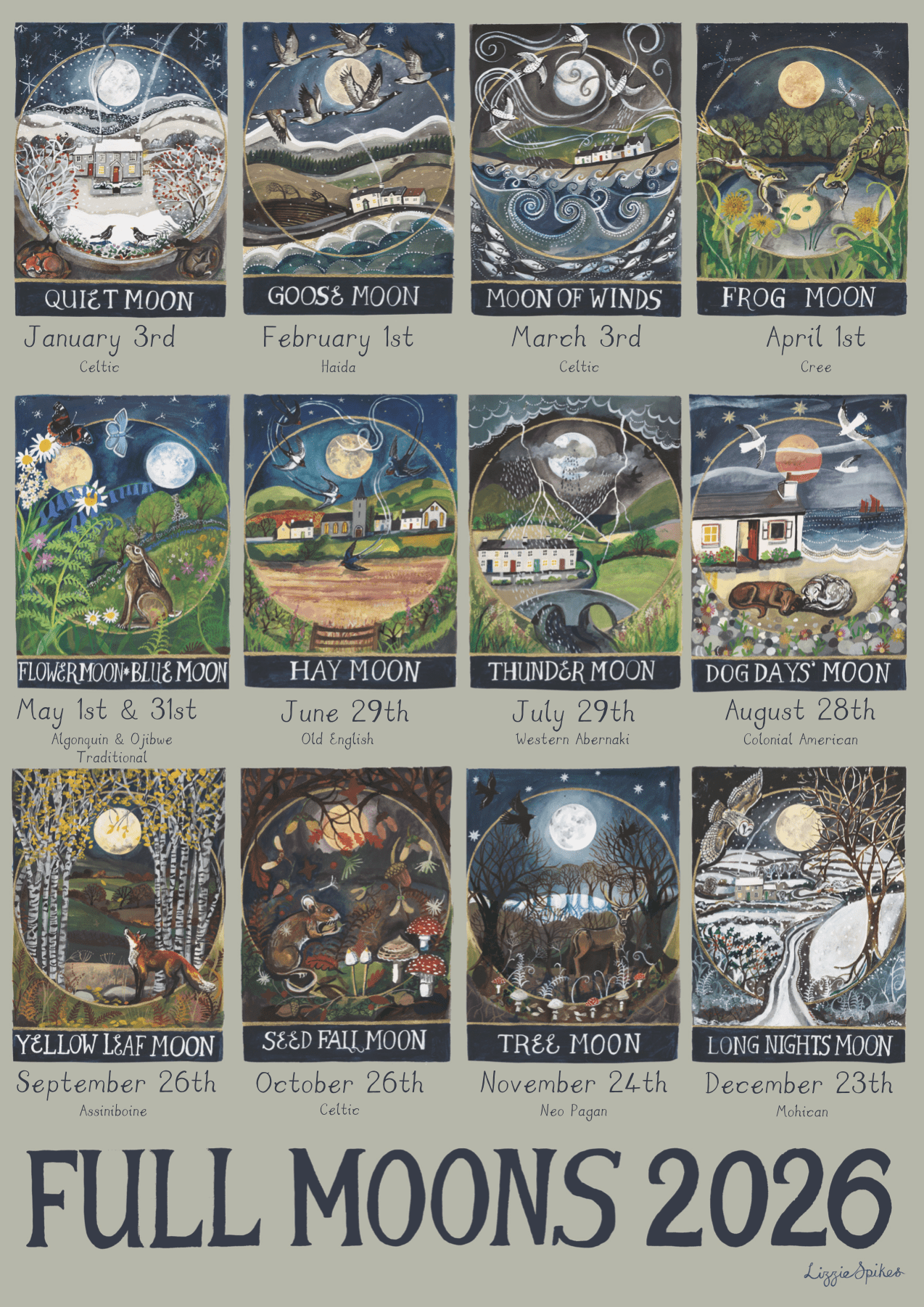 full moon 2026 schedule